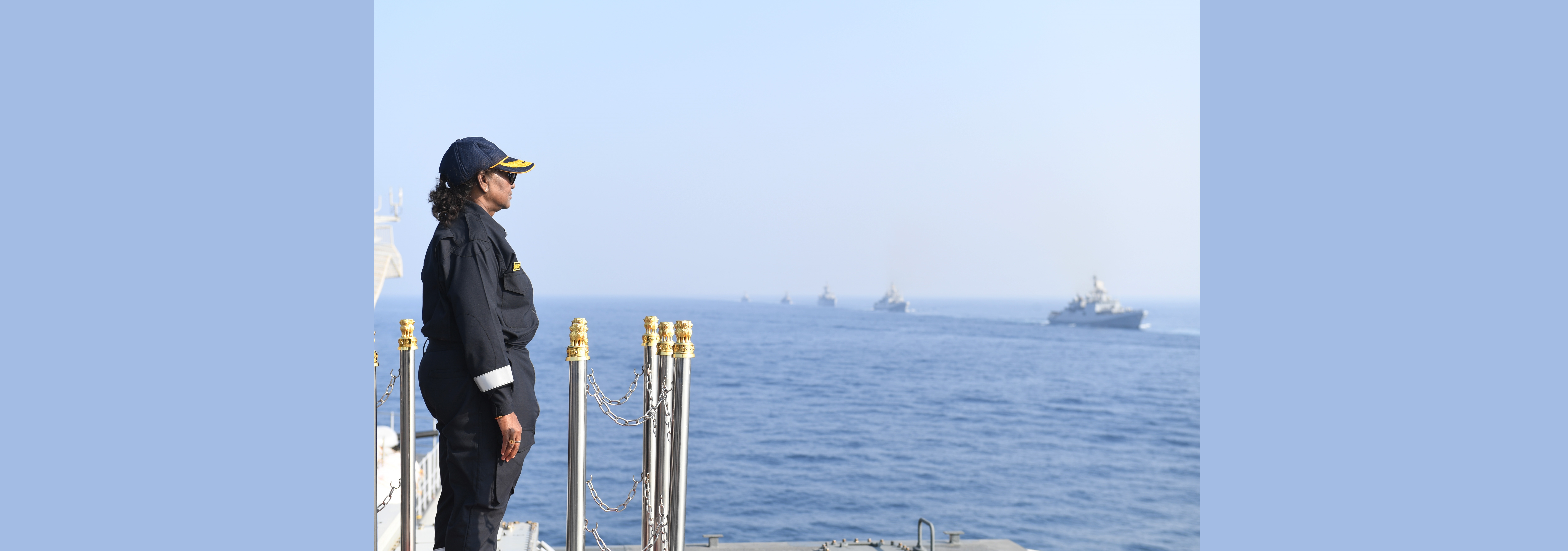 The President of India, Smt Droupadi Murmu attended the ‘Day at Sea ...