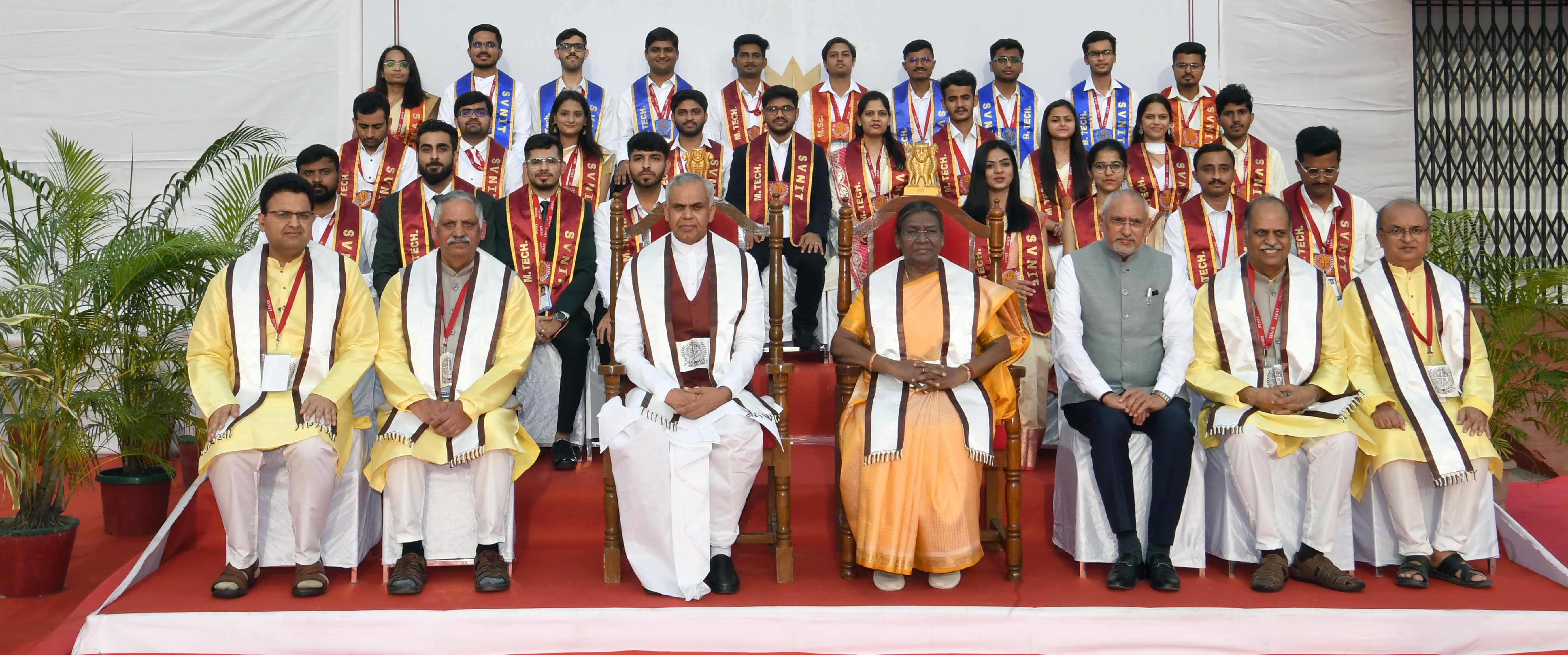 The President of India, Smt Droupadi Murmu graced and addressed the ...
